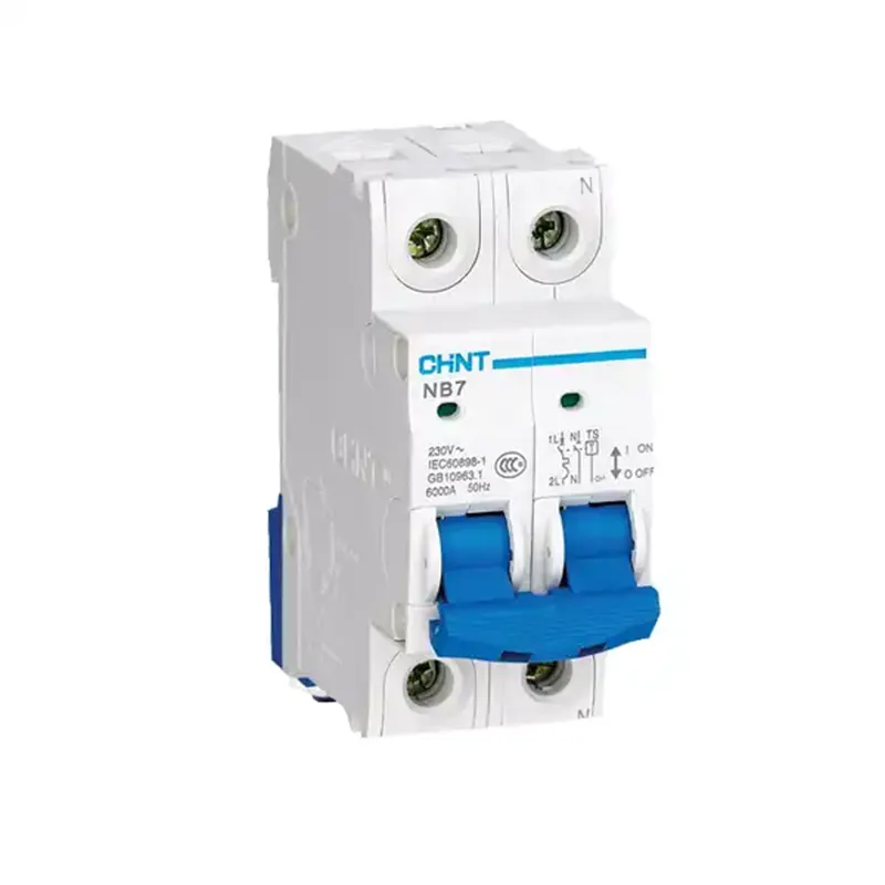 فیوز 32 آمپر دوپل مدل NB7-2P C 32A 6KA چینت - نیک صنعت